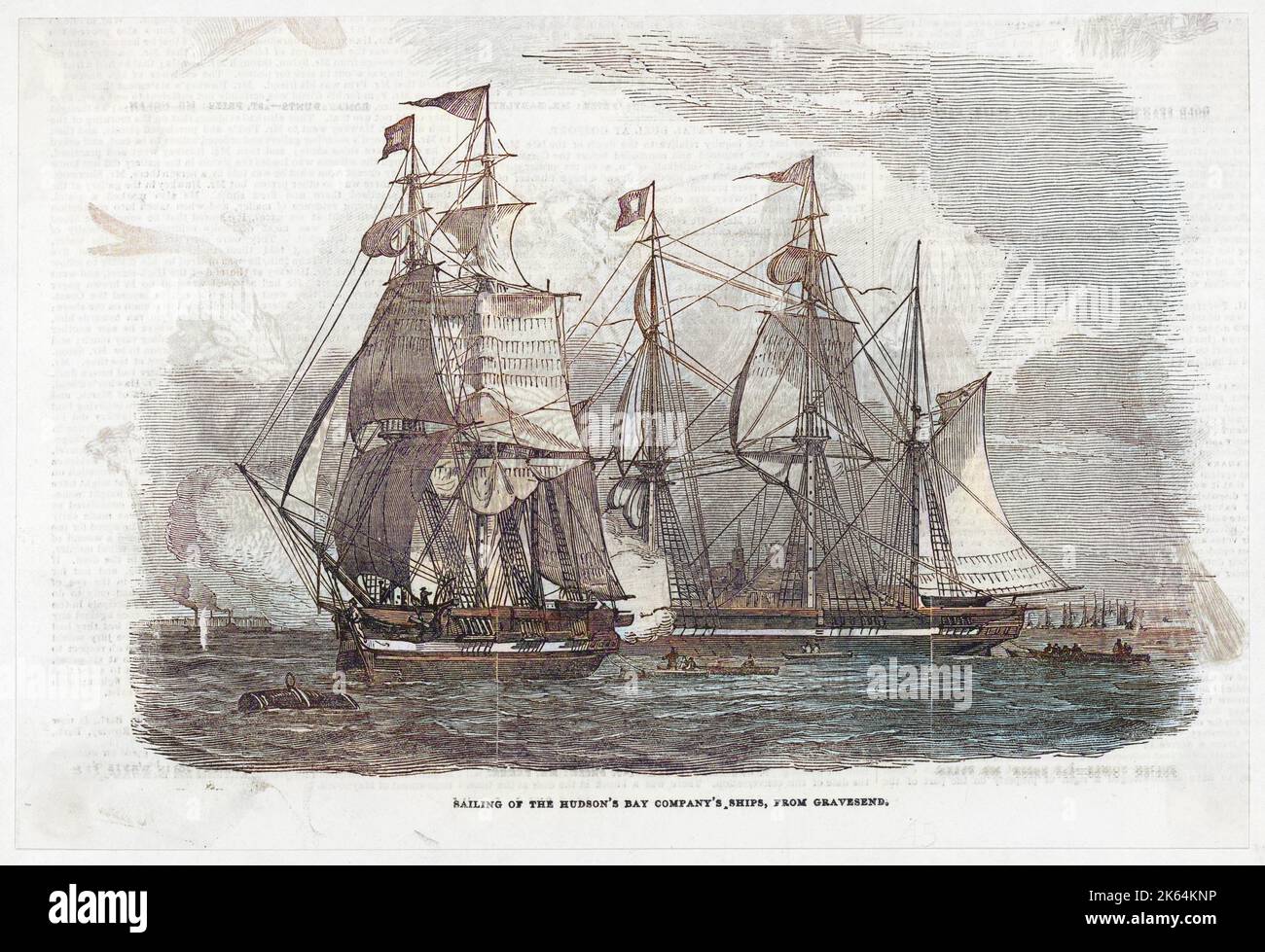 Hudson's bay company ships hi-res stock photography and images - Alamy