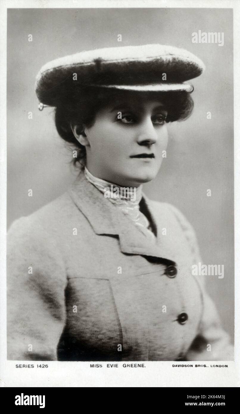 Edith Elizabeth "Evie" Greene (1875-1917) - a much-photographed English ...