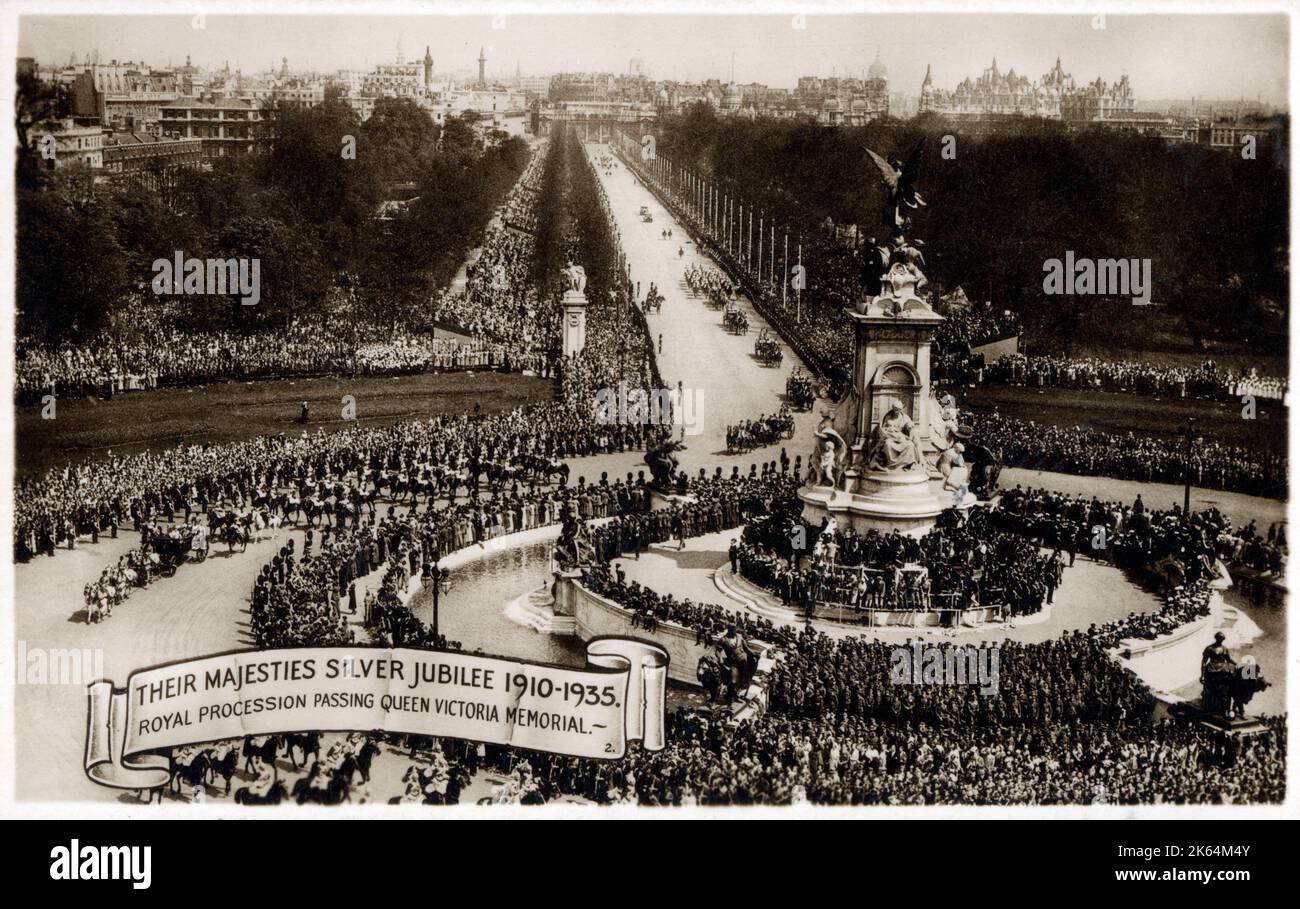 George v silver jubilee hi-res stock photography and images - Alamy