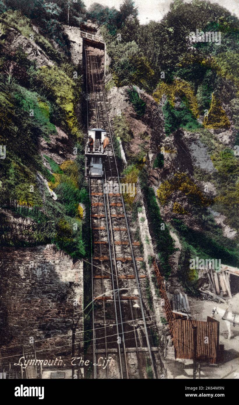 Water powered cliff railway hi-res stock photography and images - Alamy