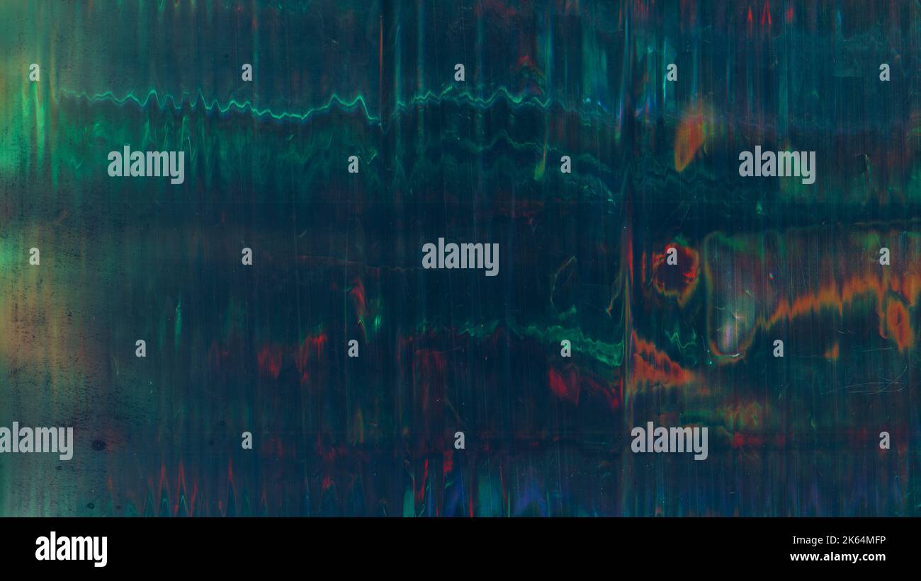 distressed filmstrip glowing flecks dark overlay Stock Photo - Alamy