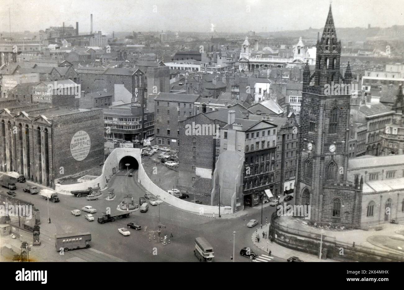 Liverpool view 1950s hi-res stock photography and images - Alamy