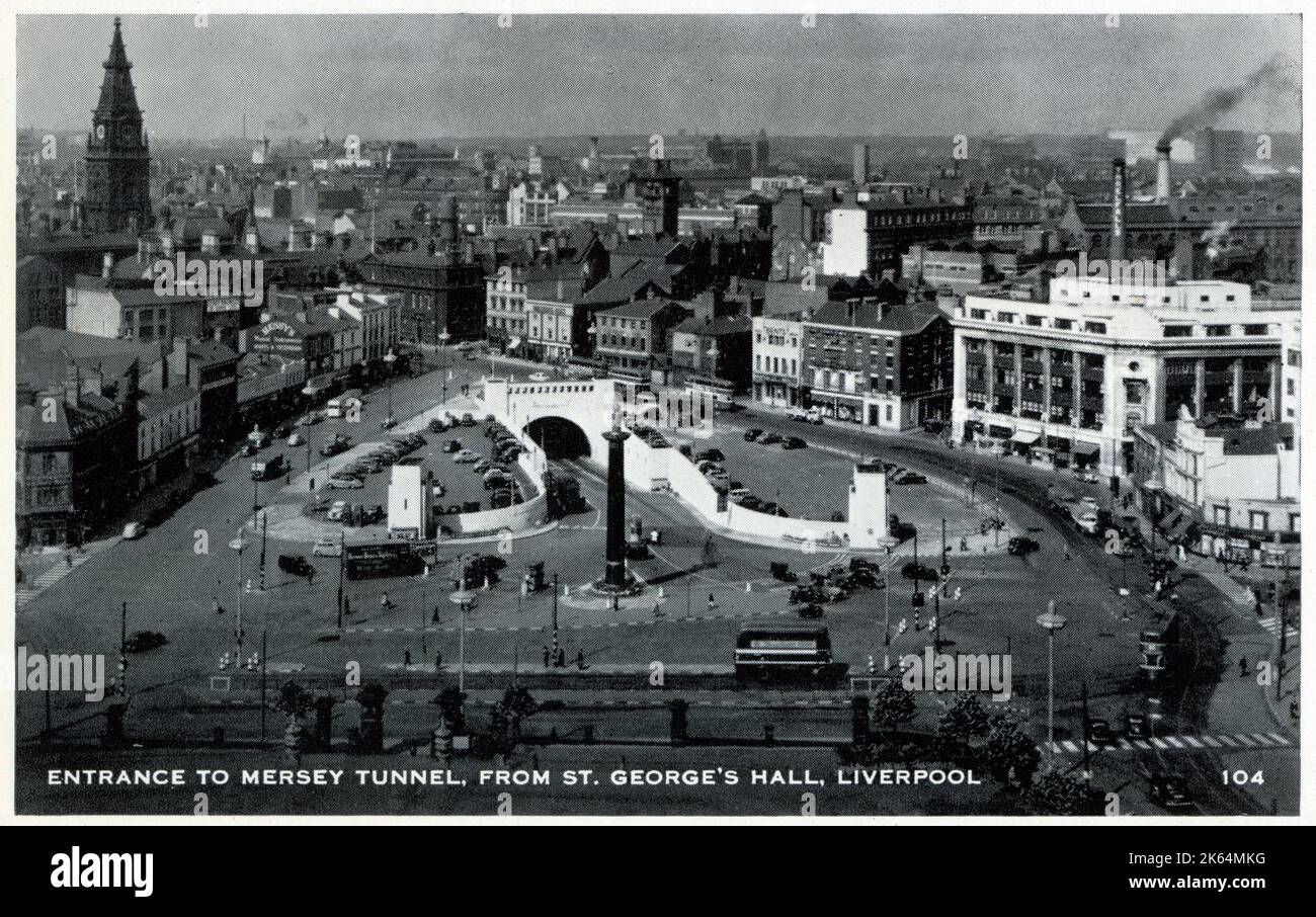 Birkenhead tunnel 1934 hi-res stock photography and images - Alamy