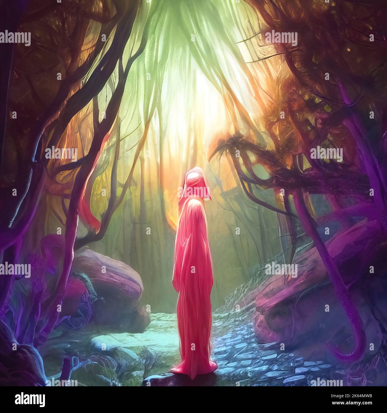 Alien planet jungle hi-res stock photography and images - Alamy