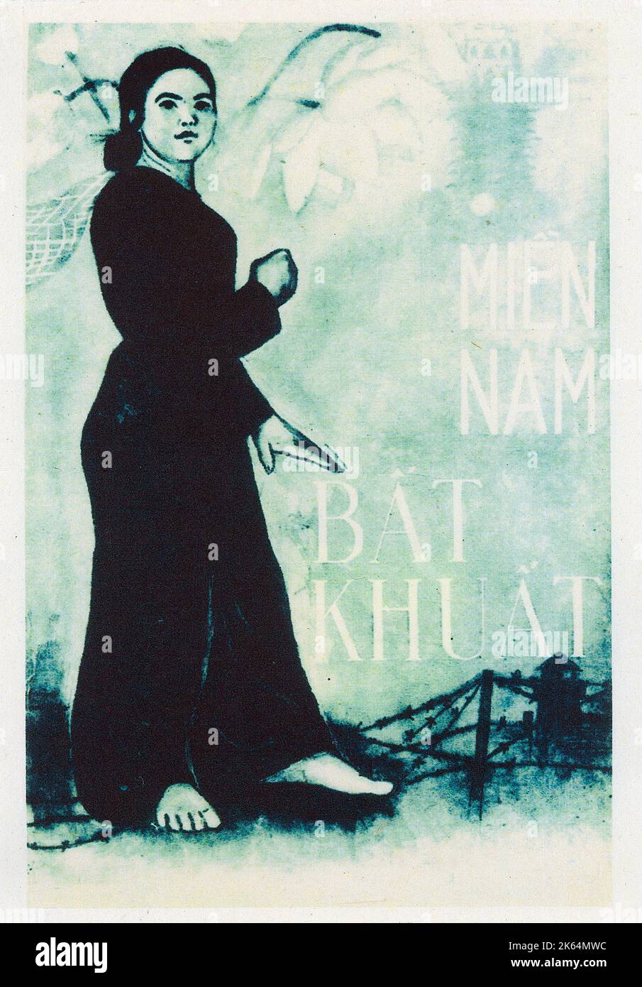 Vietnam war poster woman hi-res stock photography and images - Alamy