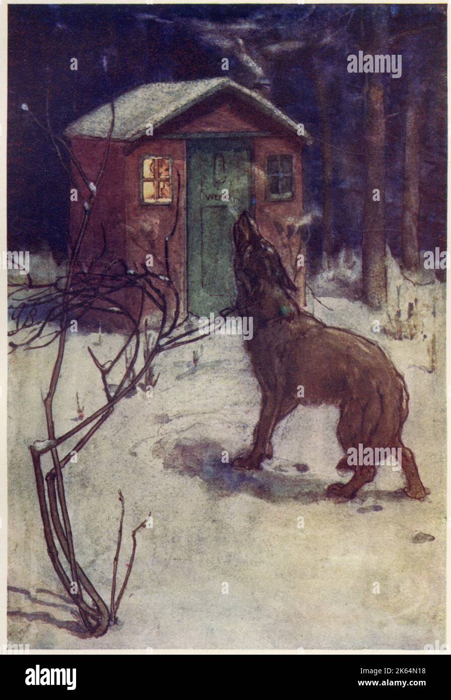 Illustration to Peter Pan by J.M. Barrie. Wendy and the Lost Boys ...