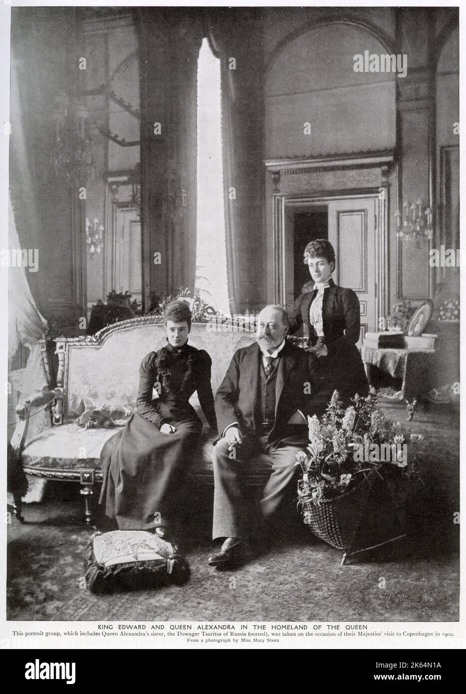 Queen alexandra with her sister marie hi-res stock photography and ...