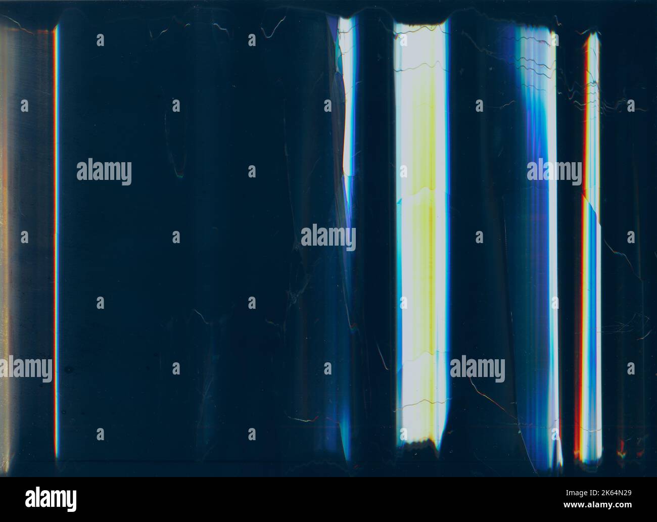 distorted screen system damage blue glare effect Stock Photo - Alamy