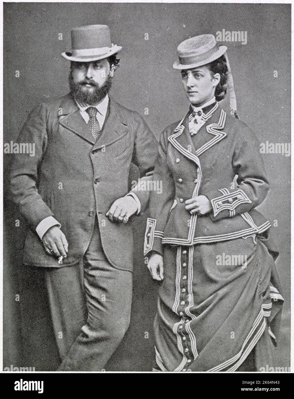 Edward vii and alexandra portraits hi-res stock photography and images ...
