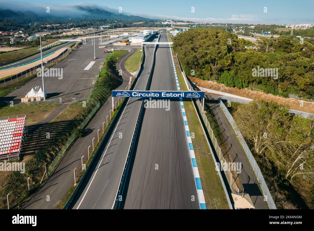 Aerial view of Fernanda Pires da Silva Autodrome, popularly known as ...