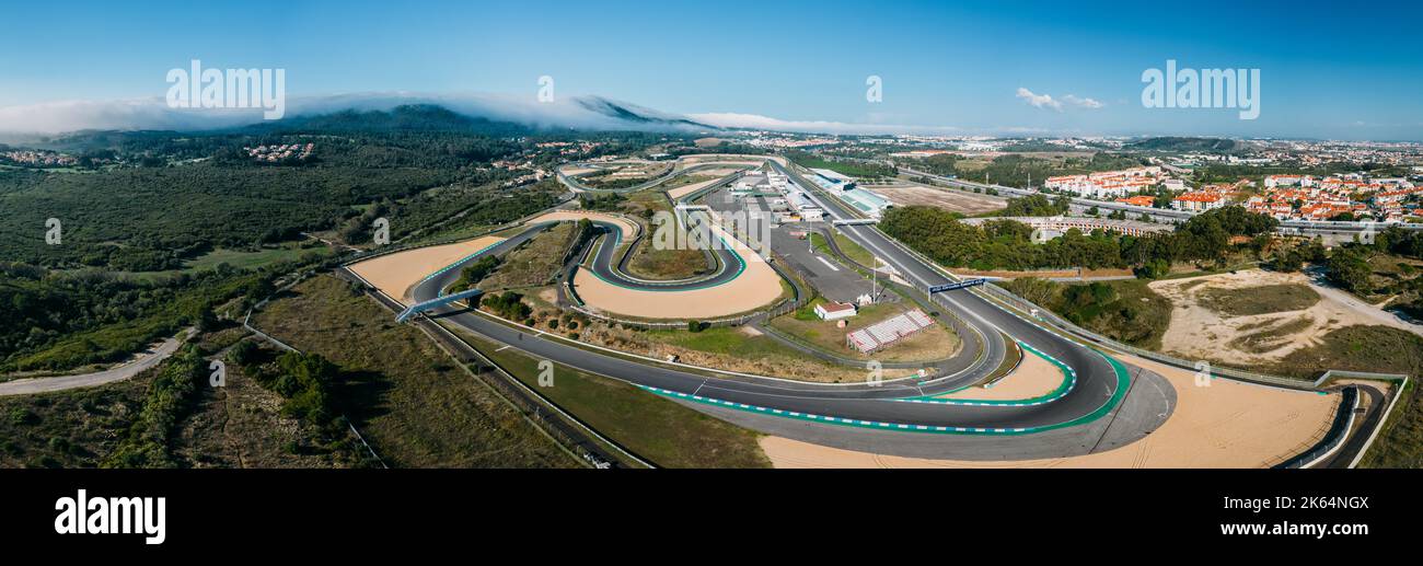 Aerial view of Fernanda Pires da Silva Autodrome, popularly known as ...