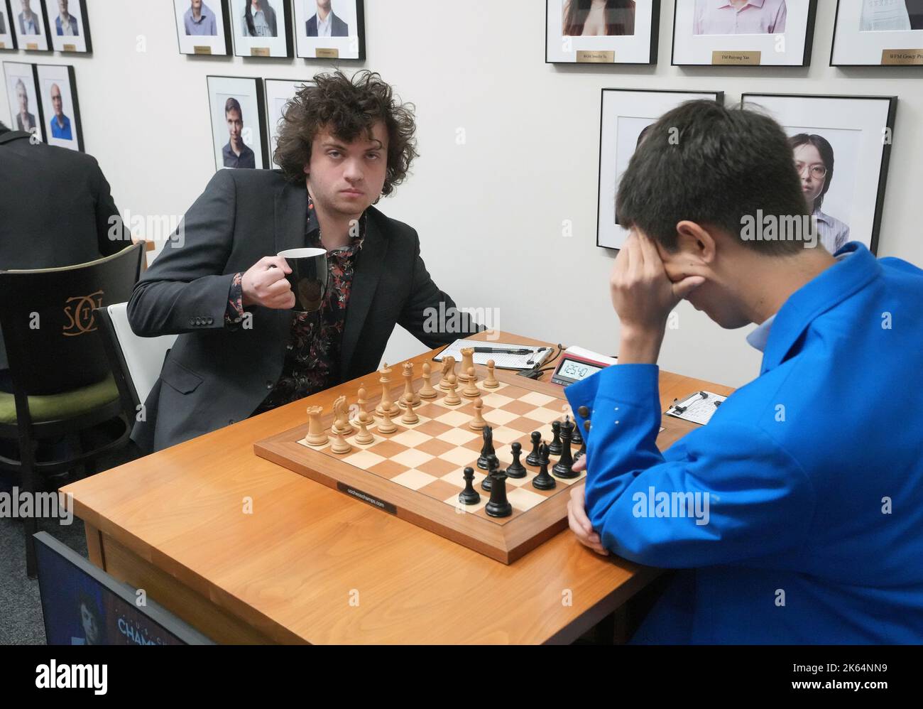 St. Louis, United States. 11th Oct, 2022. Chess Grandmaster Hans ...