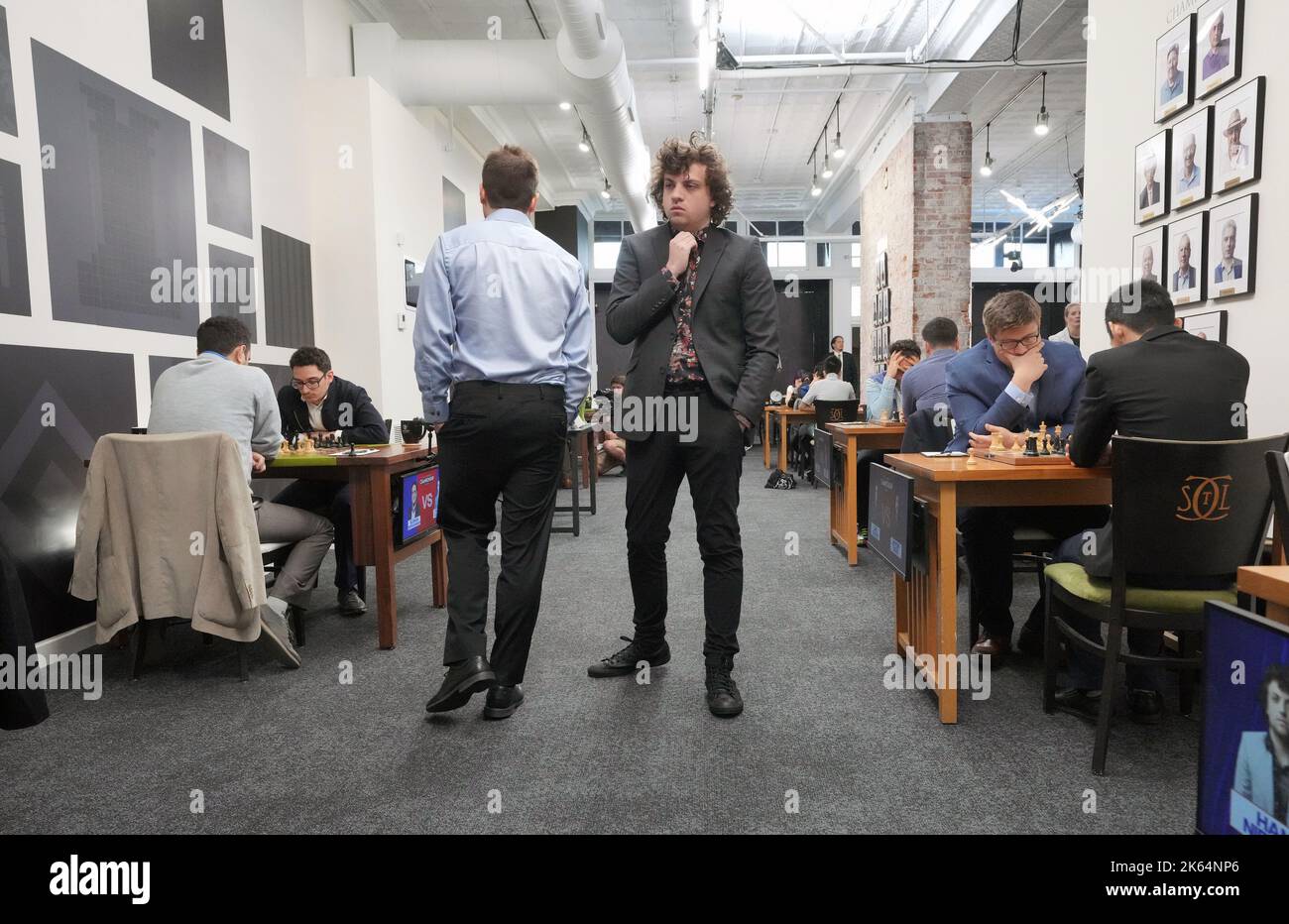 St. Louis, United States. 11th Oct, 2022. Chess Grandmaster Hans ...