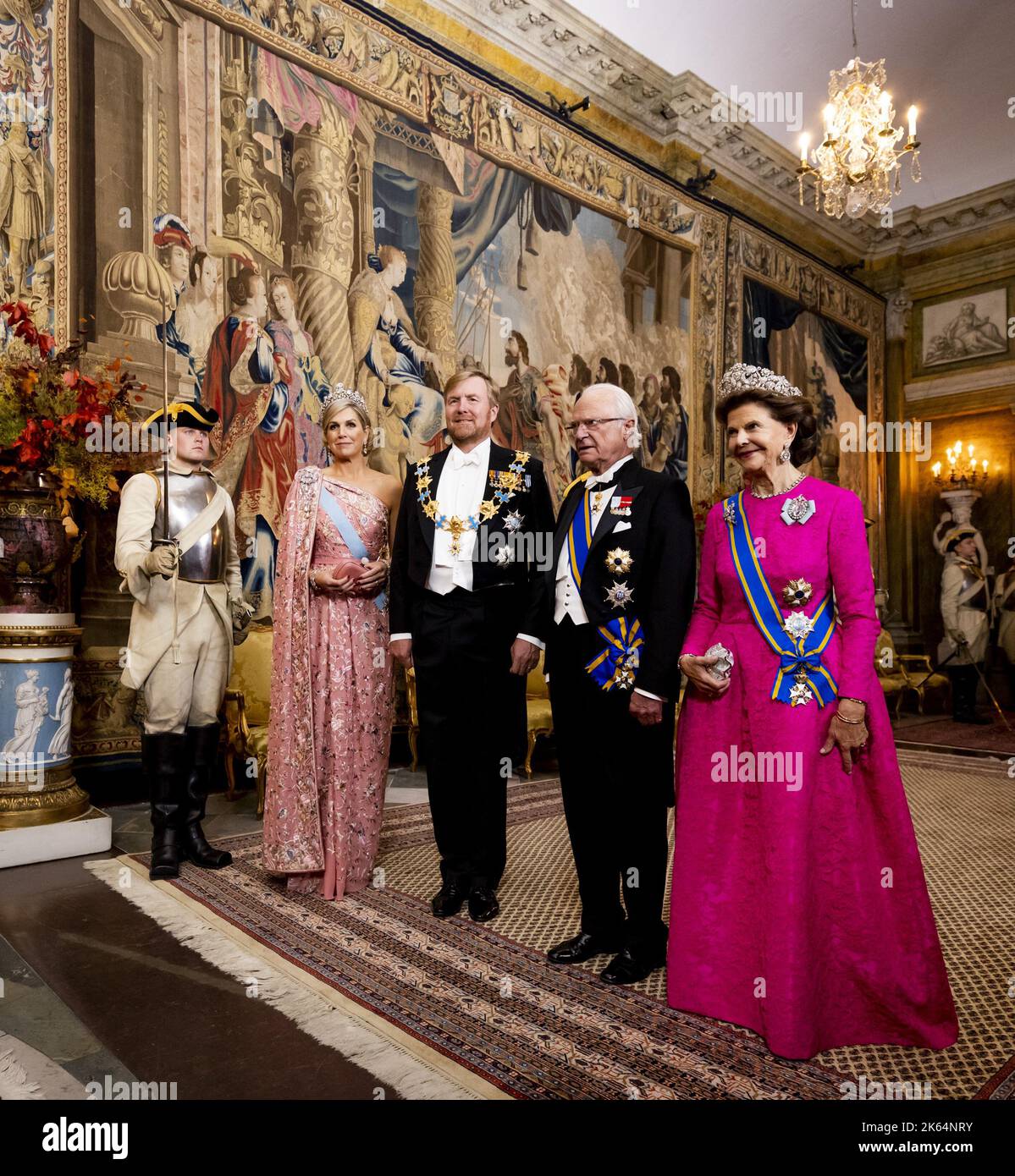 2022-10-11 20:04:12 STOCKHOLM - King Willem Alexander and Queen Maxima ...
