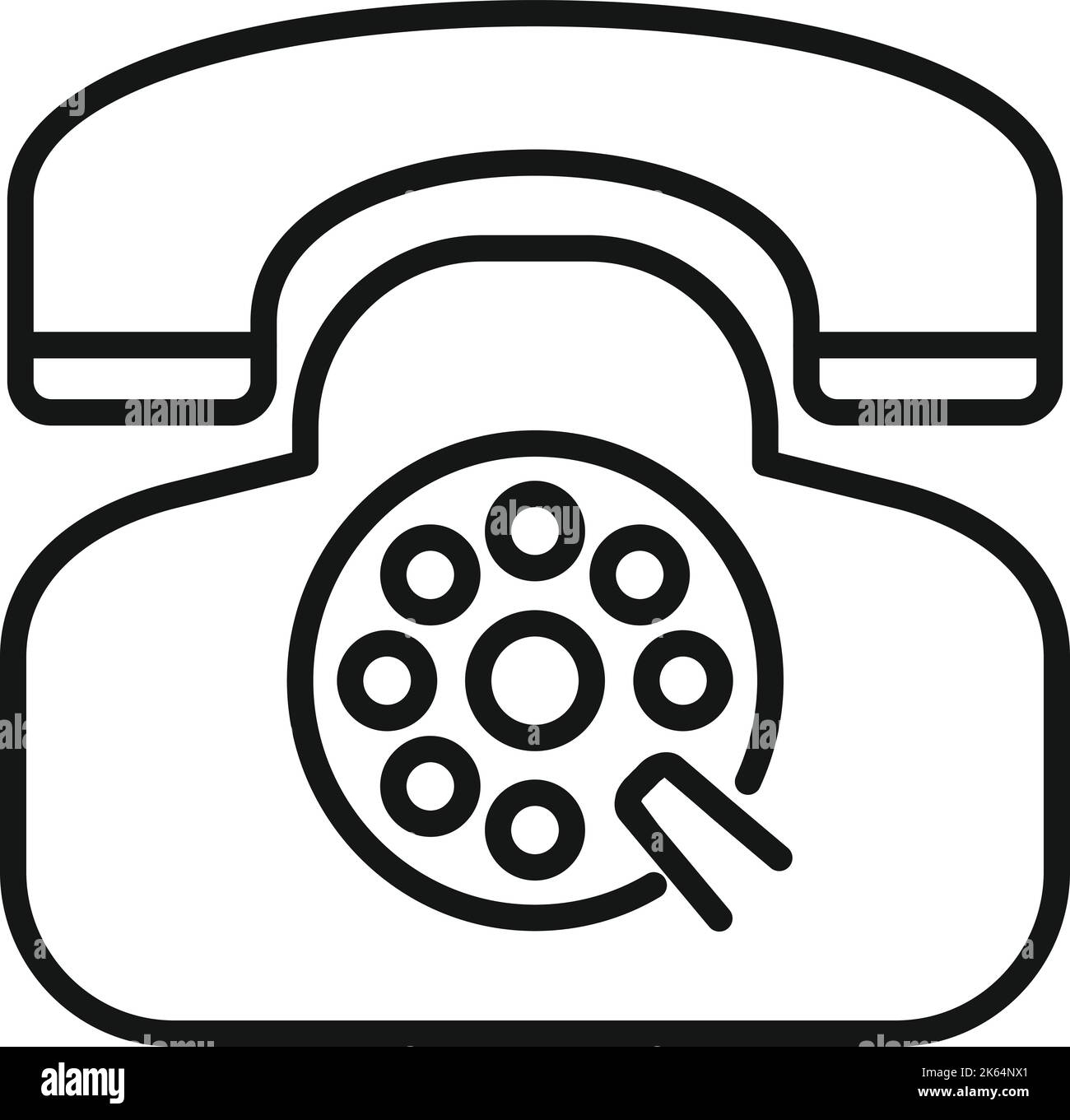 Telephone character Black and White Stock Photos & Images - Alamy