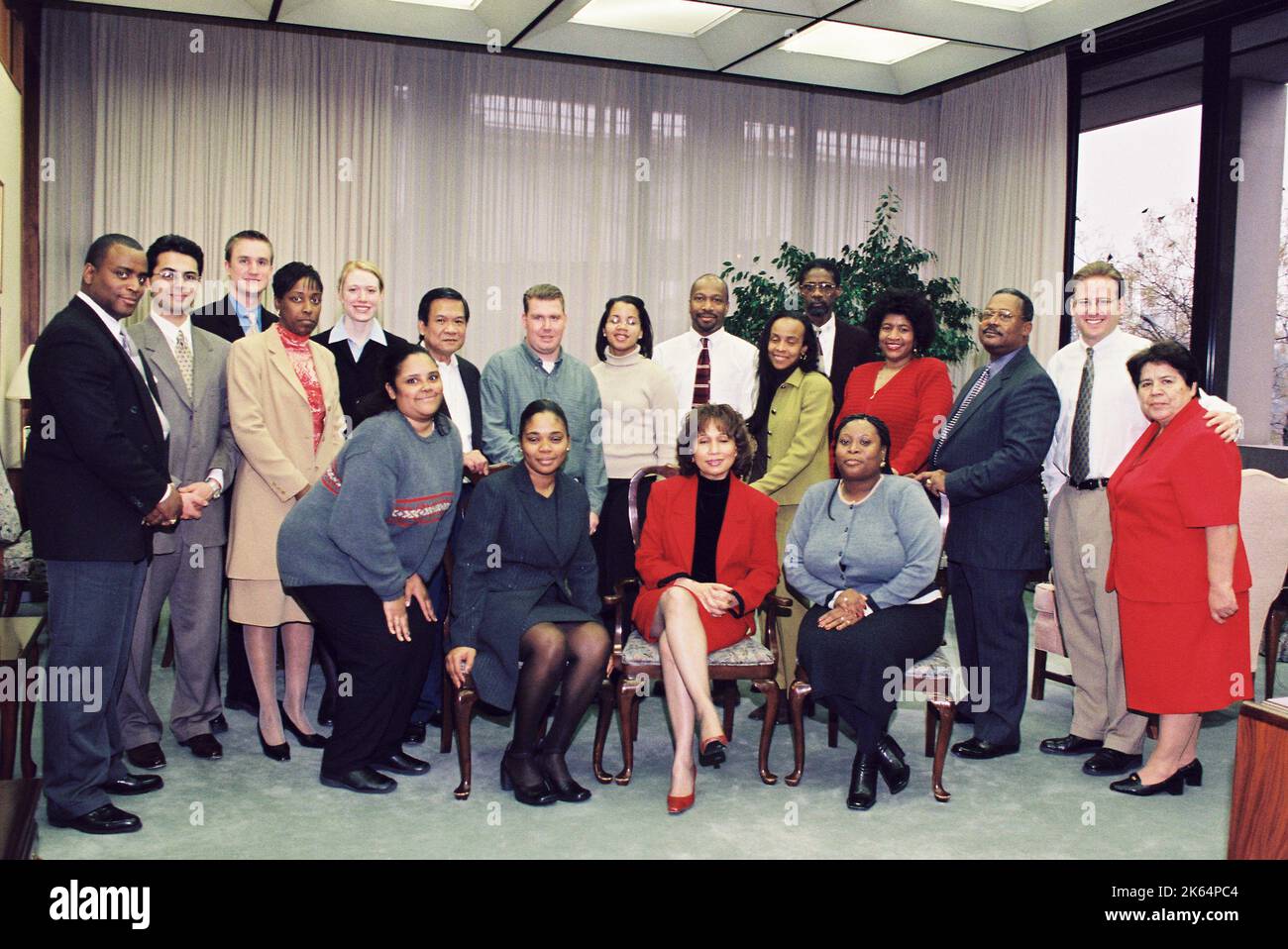 Office of the Secretary - Secretary Alexis Herman with Executive ...