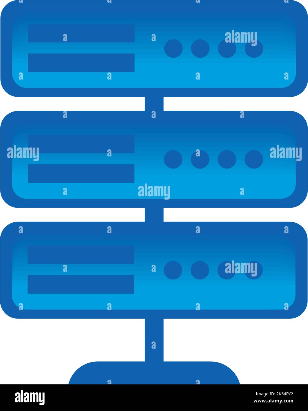 blue data server rack Stock Vector Image & Art - Alamy