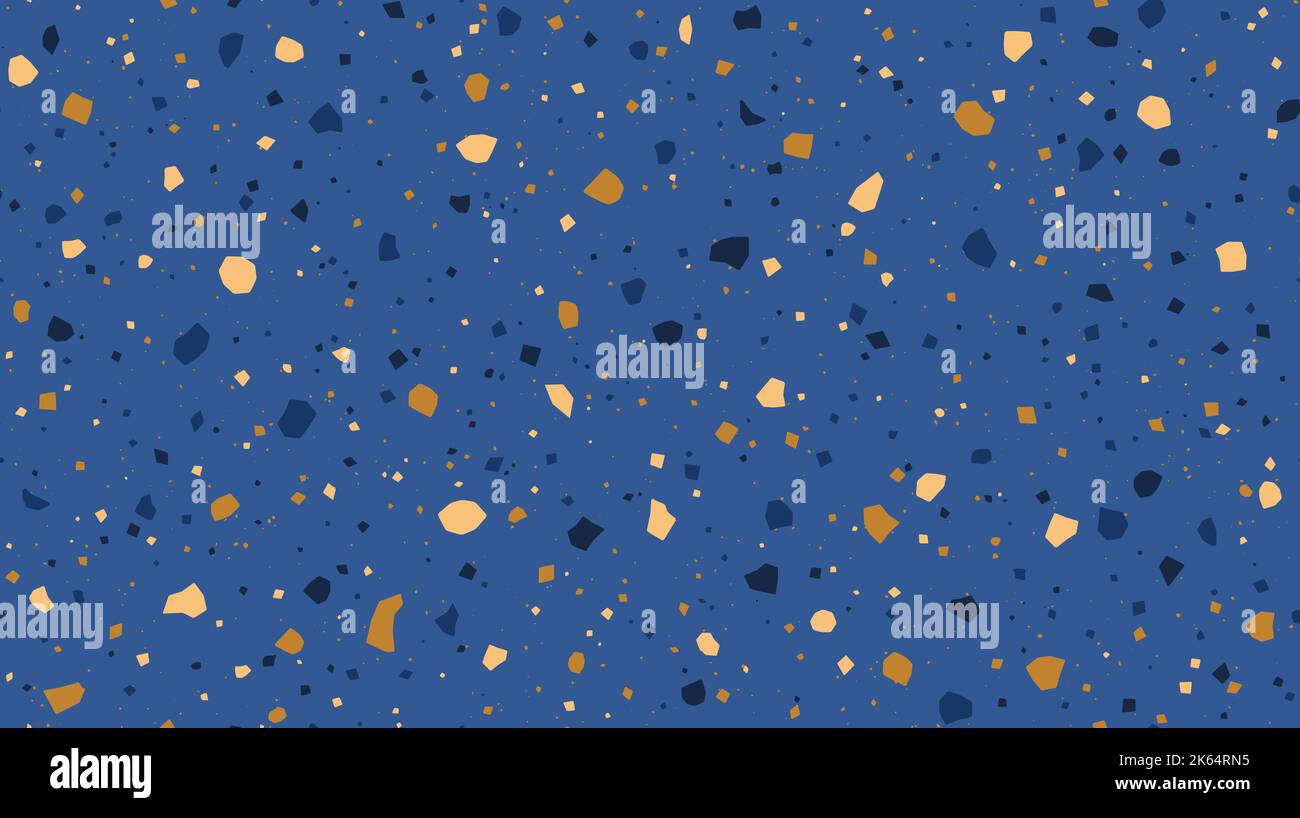 Terrazzo seamless pattern. Repeating floor texture. Artificial stone ...