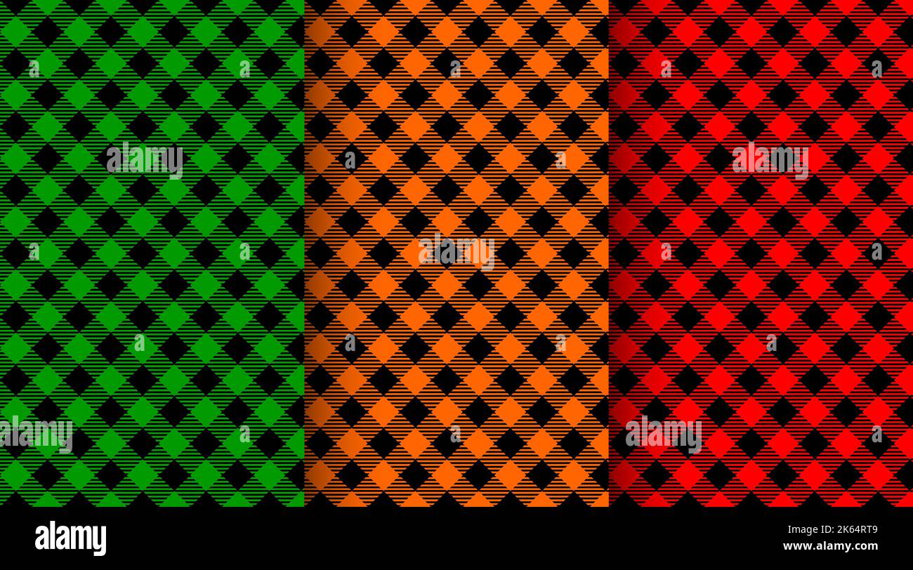 Buffalo check patterns Stock Vector Images - Alamy