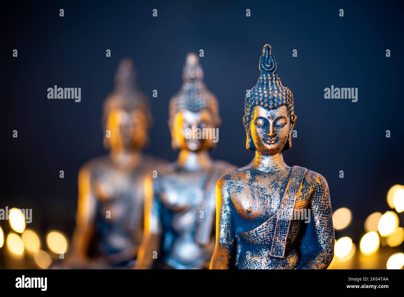 Netherlands. October 2022.buddha statue in calm rest pose. Shakyamuni ...