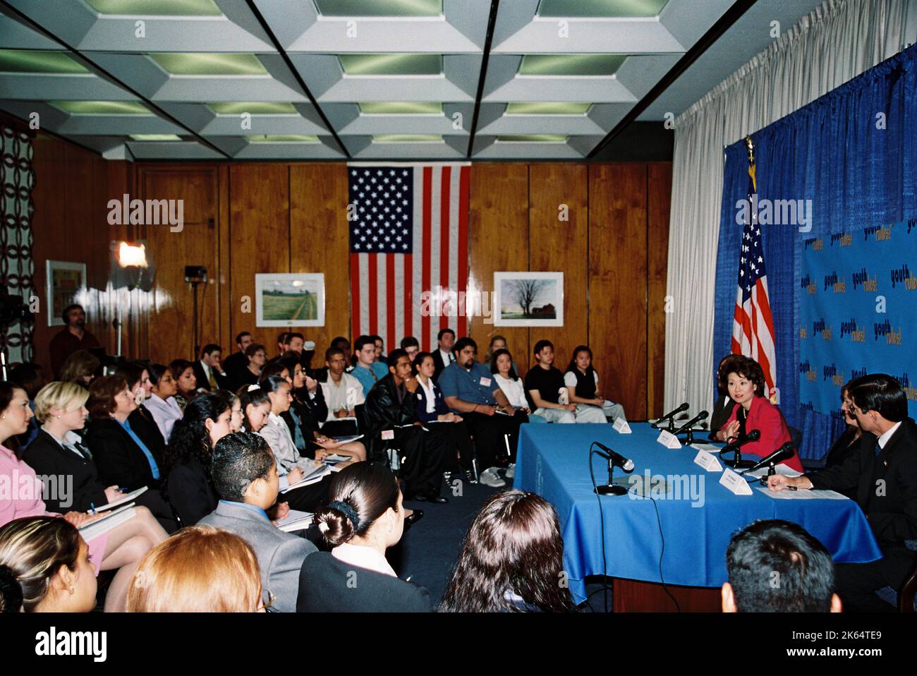 Office of the Secretary - Secretary Elaine Chao Attends Teen Press ...