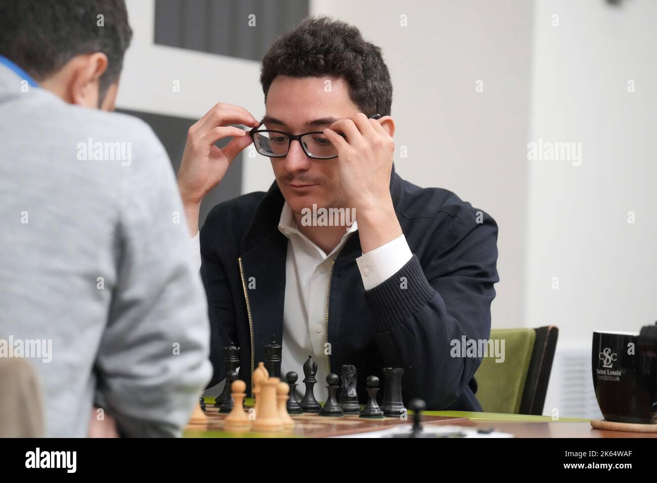 St. Louis, United States. 11th Oct, 2022. Chess Grandmaster Fabiano ...