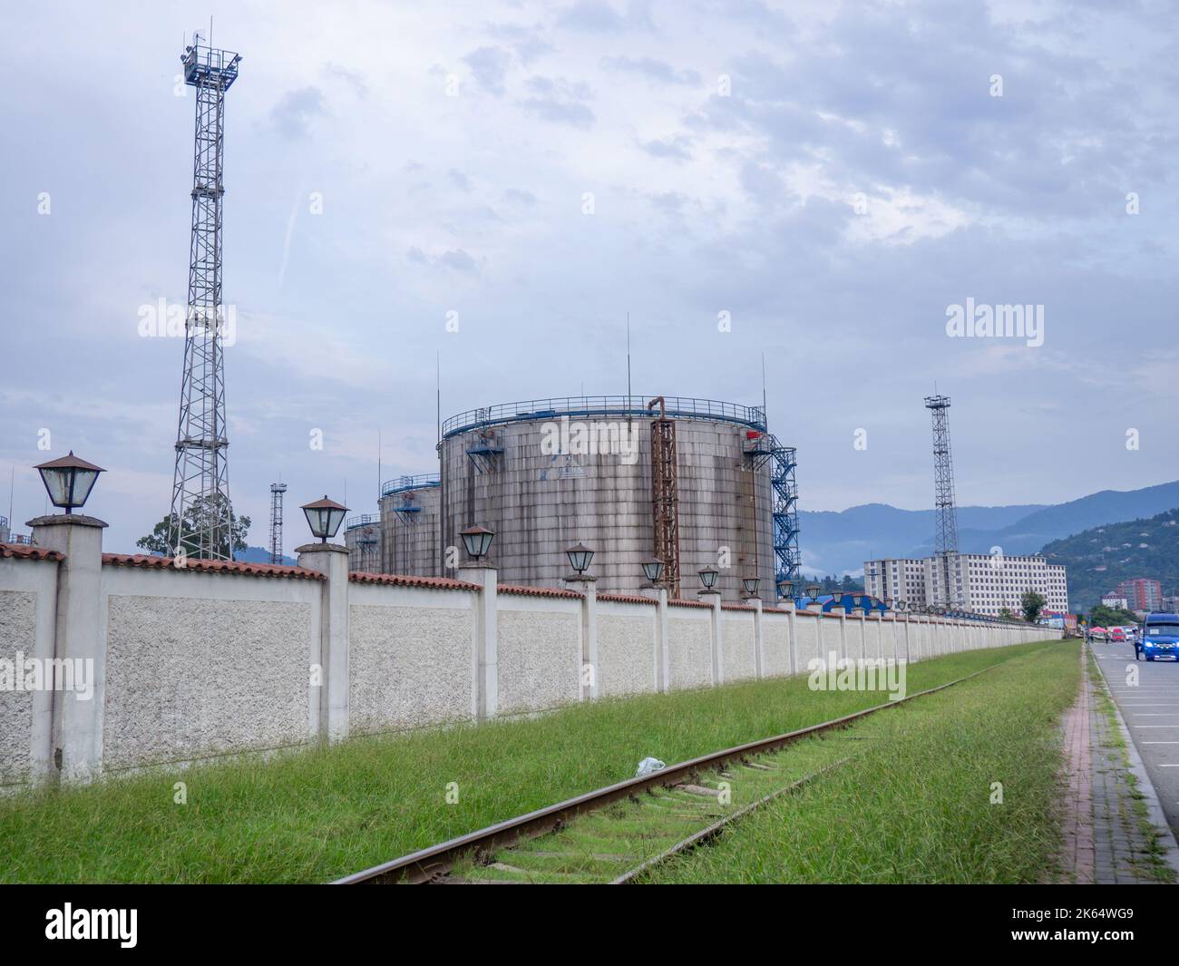 Storage tank ladders hi-res stock photography and images - Alamy