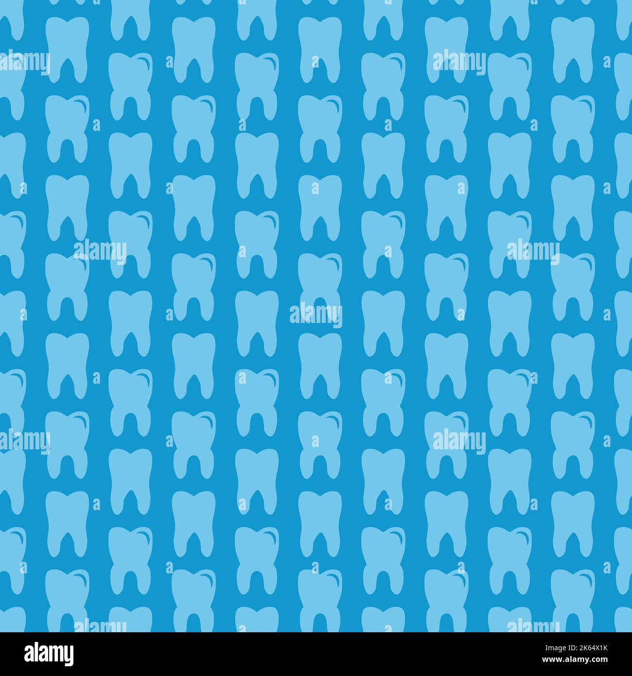 Blue Tooth Dental Seamless Pattern Design Stock Vector Image & Art - Alamy
