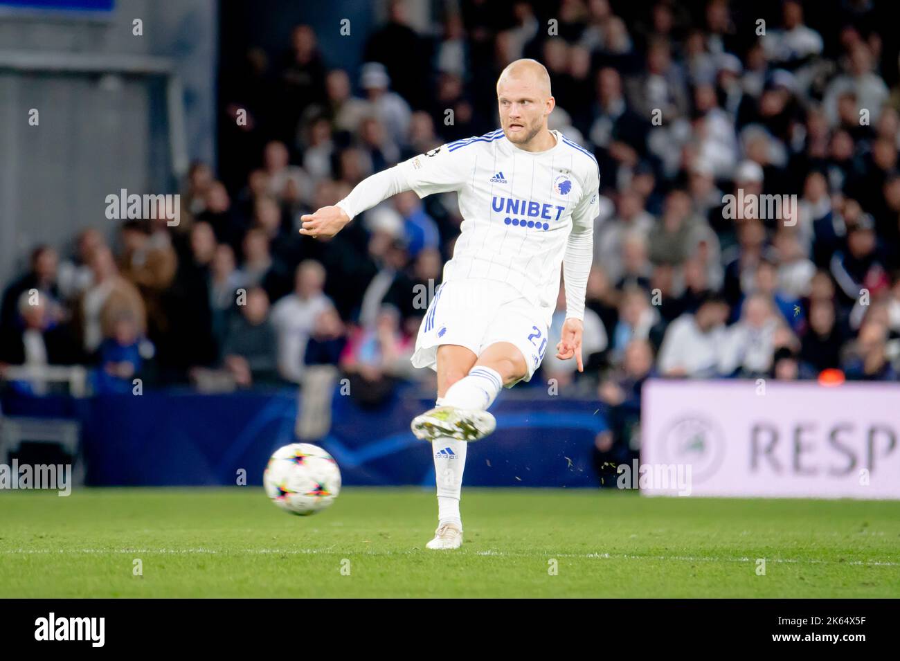Copenhagen, Denmark. 11th Oct, 2022. Nicolai Boilesen (20) of FC ...