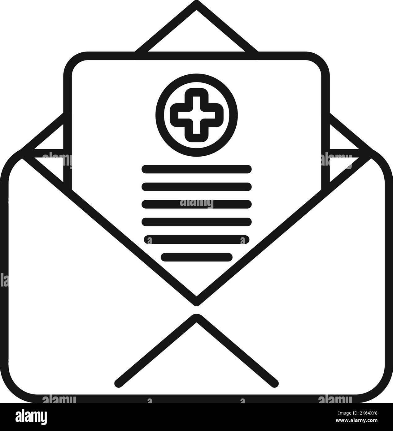 Medical mail Stock Vector Images - Alamy