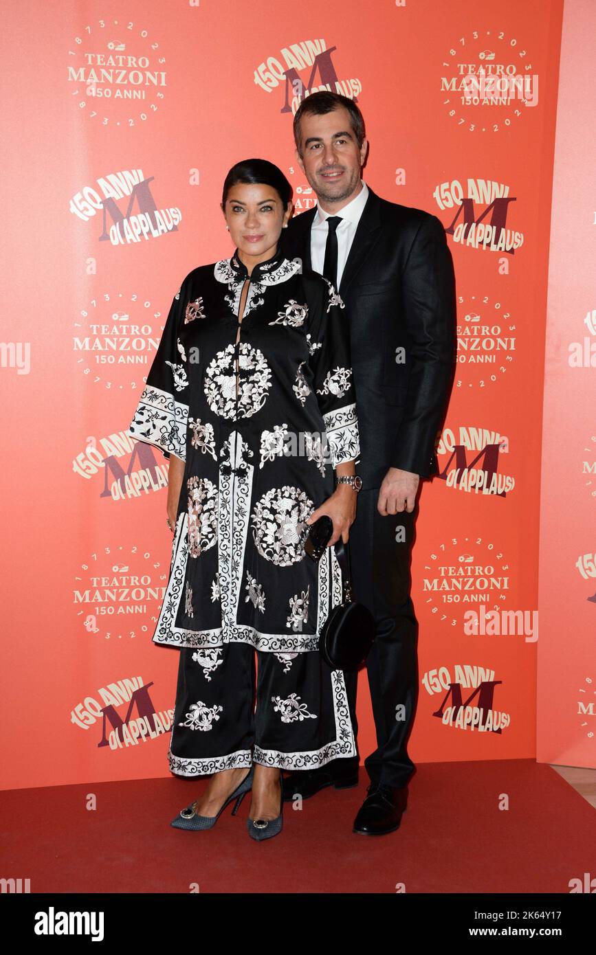 Milan, Italy. 11th Oct, 2022. Milan, red carpet for the 150th ...