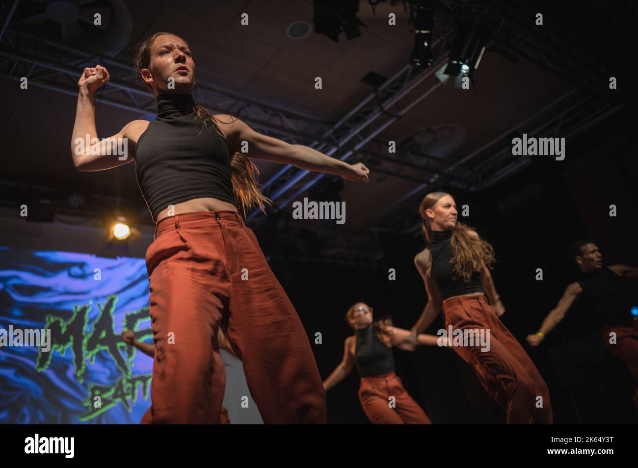 Makers dance group perform at MAF Battle, urban and street dance event ...
