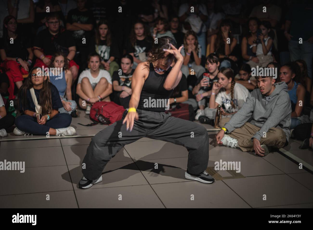 Alba performing at MAF Battle, urban and street dance event organized ...