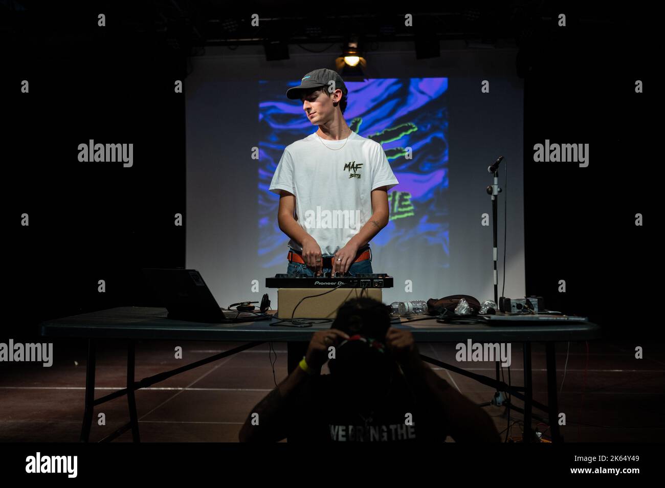 Eric Pop DJ and dancer at MAF Battle, urban and street dance event ...