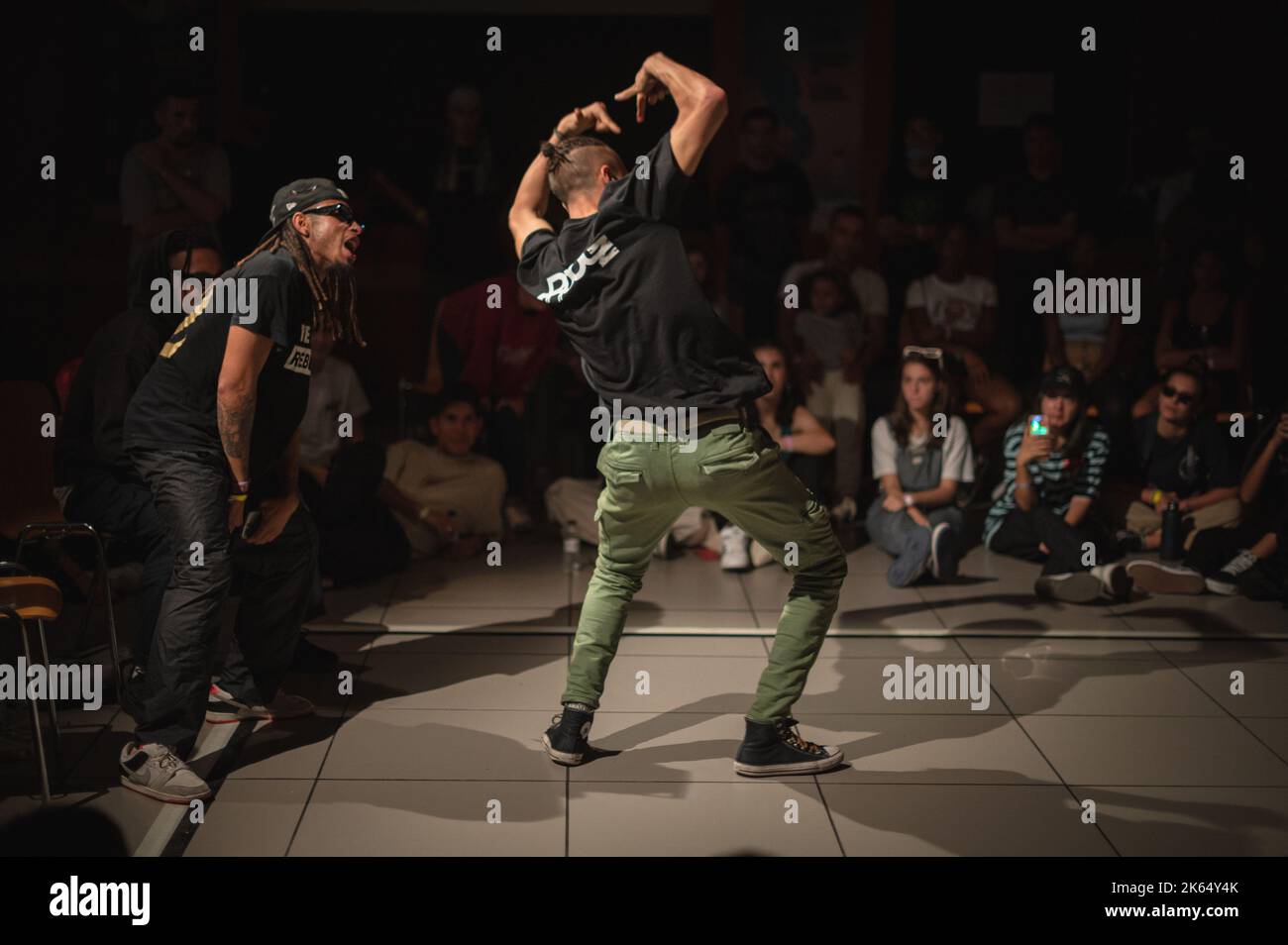 Arias Joker performs at MAF Battle, urban and street dance event ...