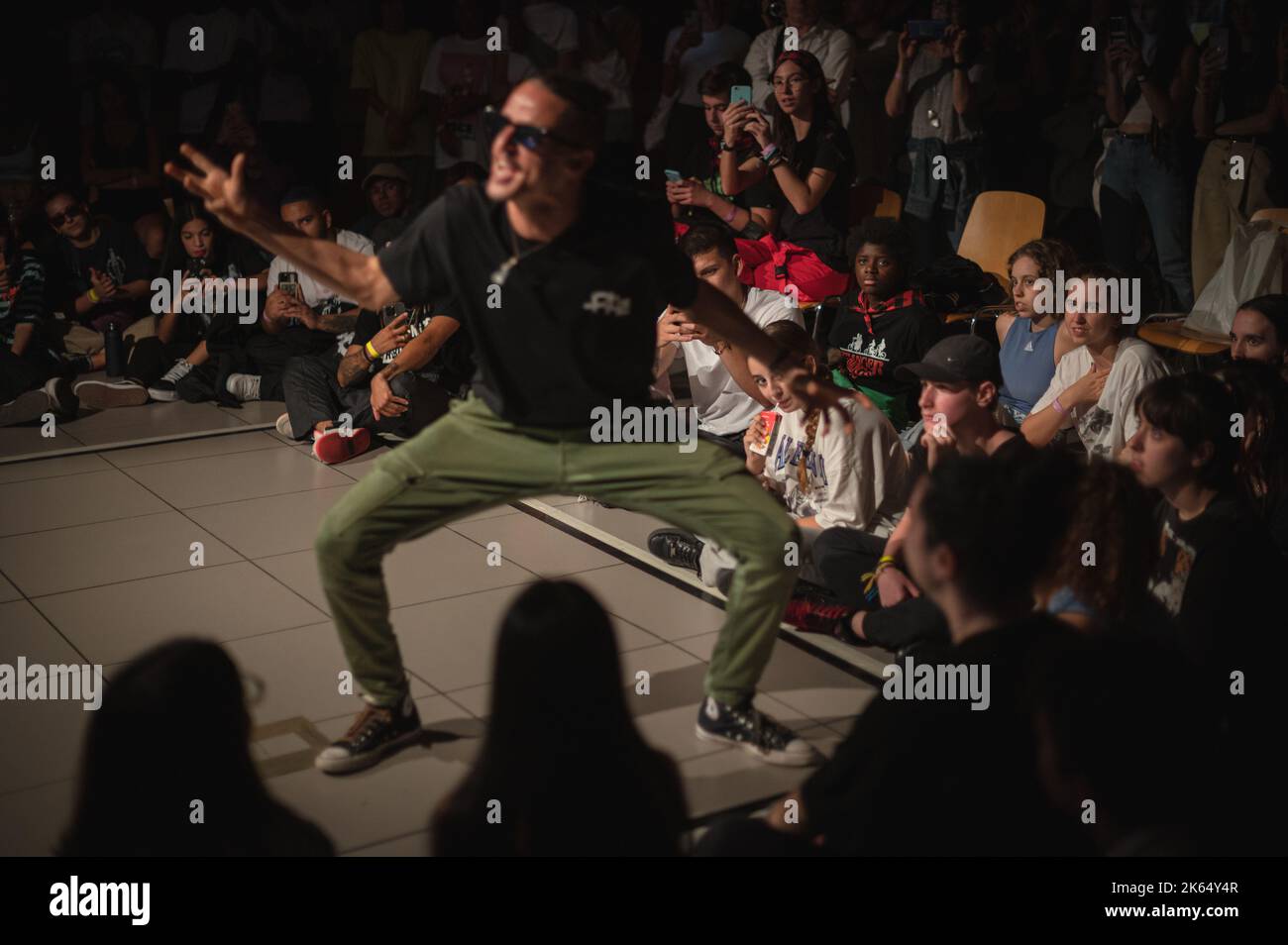 Arias Joker performs at MAF Battle, urban and street dance event ...