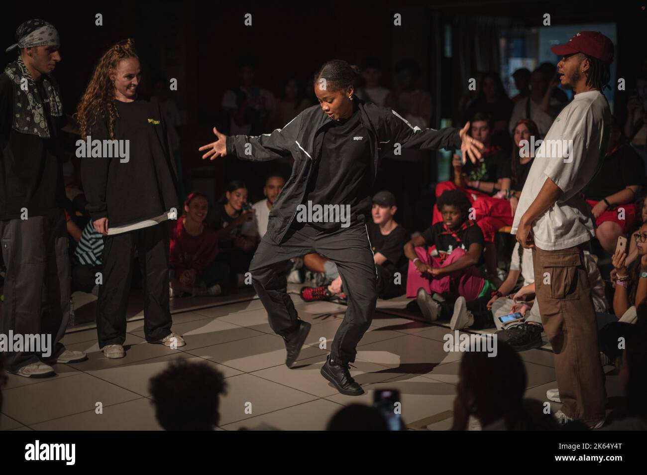 Dancer Xelyna performs at MAF Battle, urban and street dance event ...