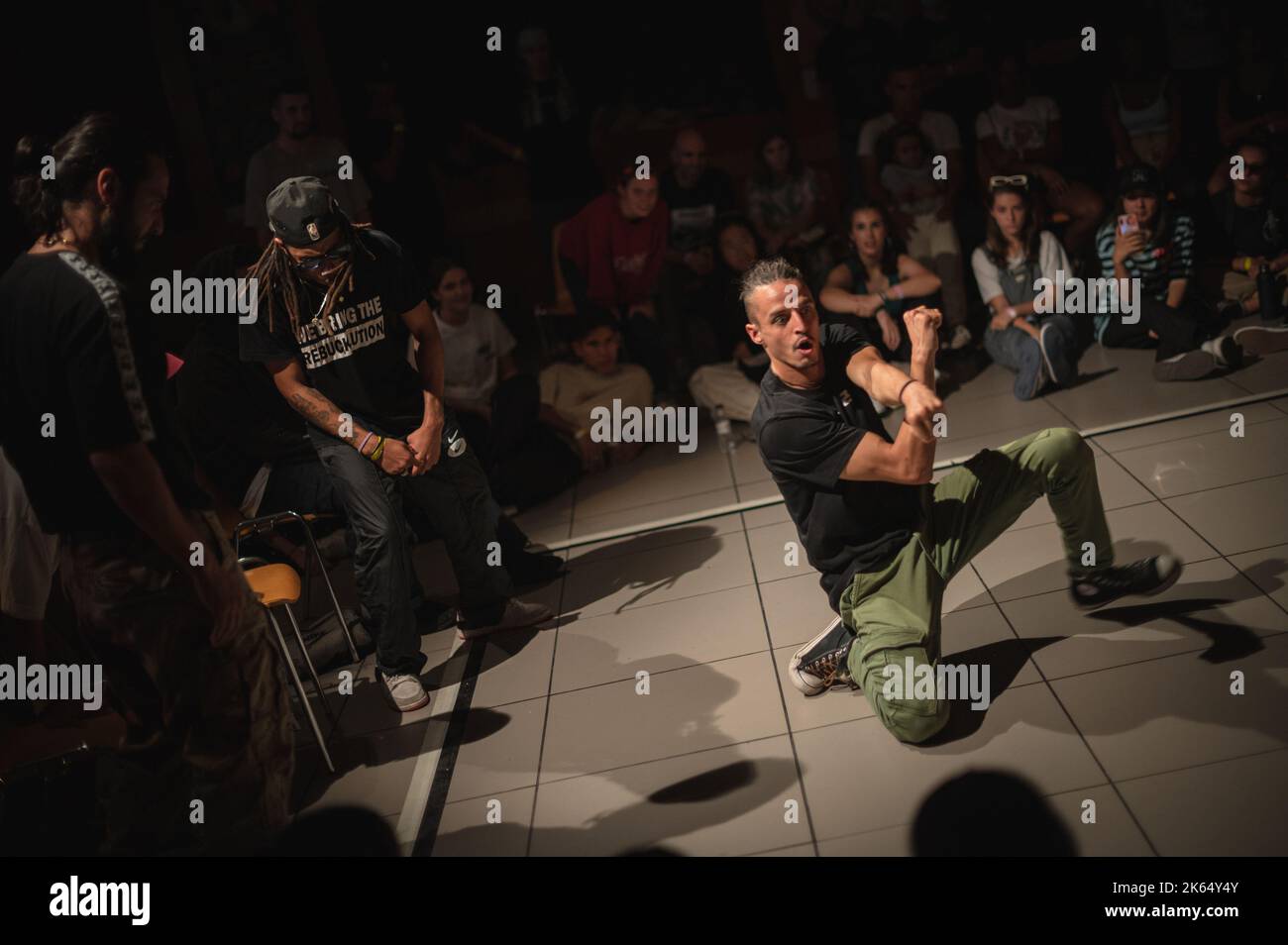 Arias Joker performs at MAF Battle, urban and street dance event ...