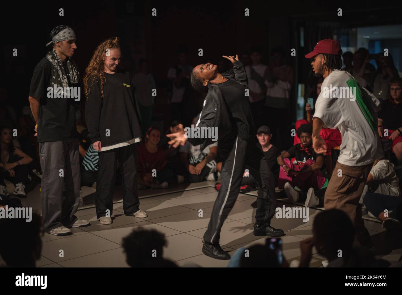 Dancer Xelyna performs at MAF Battle, urban and street dance event ...