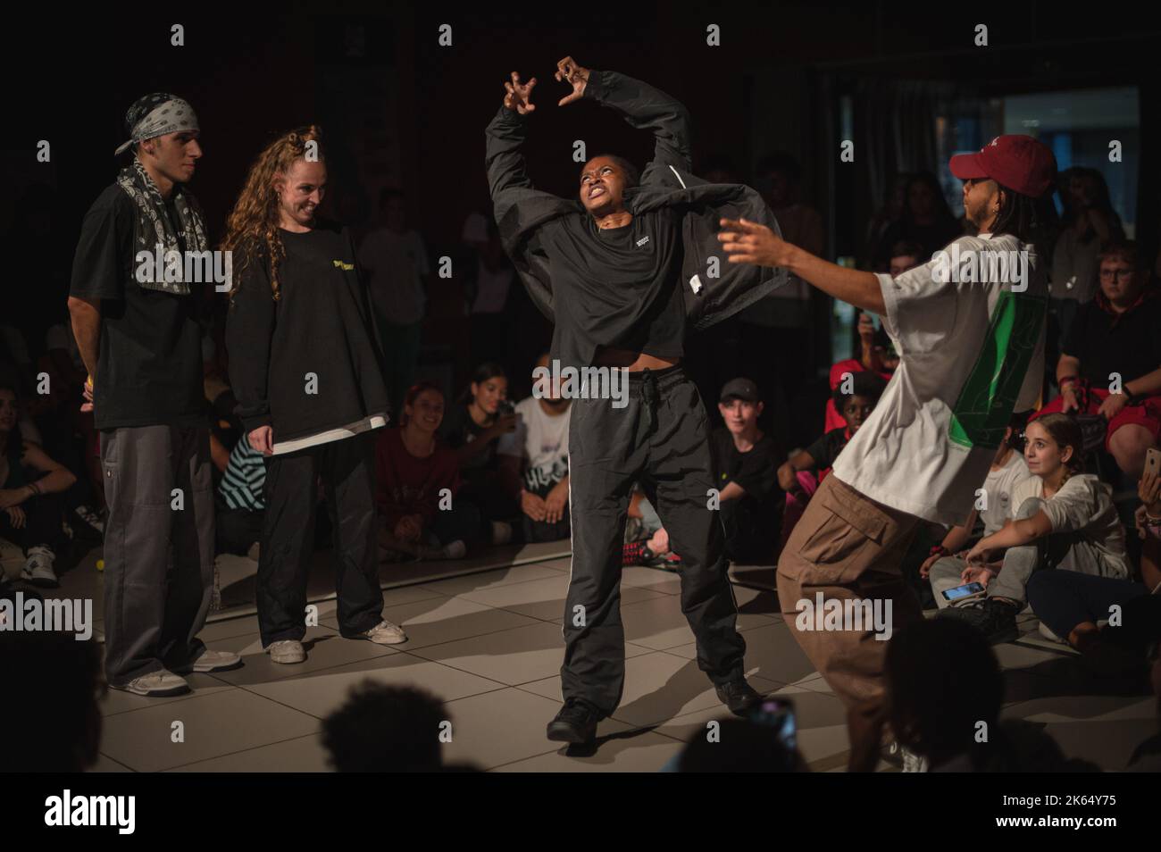Dancer Xelyna performs at MAF Battle, urban and street dance event ...