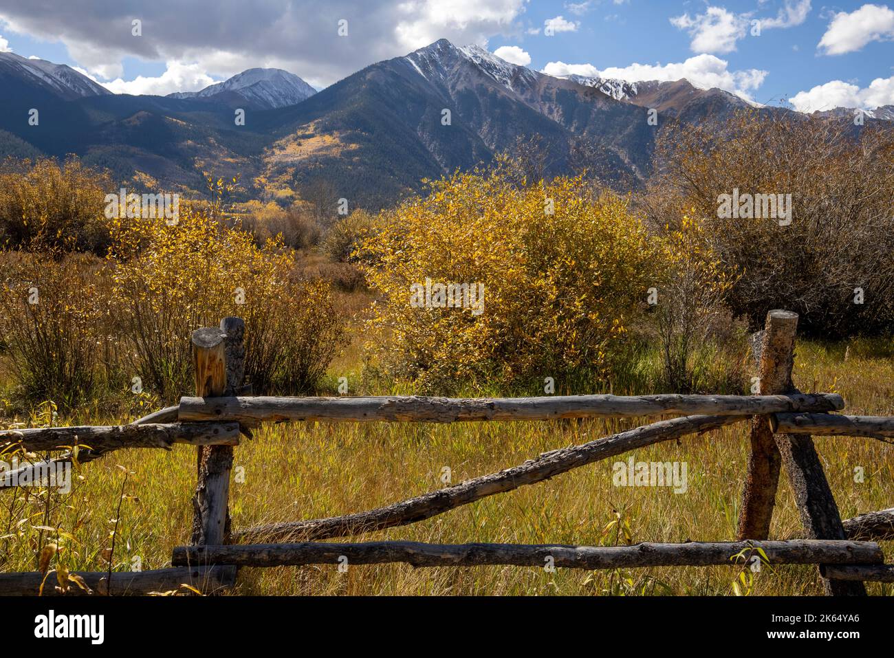 Twin Lakes, Colorado Historic village in the San Isabel National Forest ...