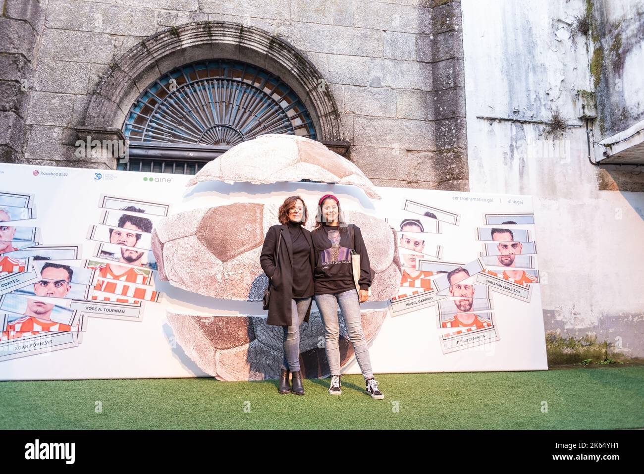 santiago, spain, september 29, 2022, photocall with, lucia garrido and ...