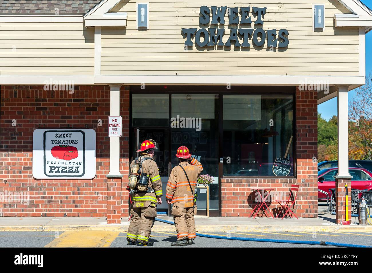 Acton, Massachusetts. 11th October, 2022. Acton Fire Department ...