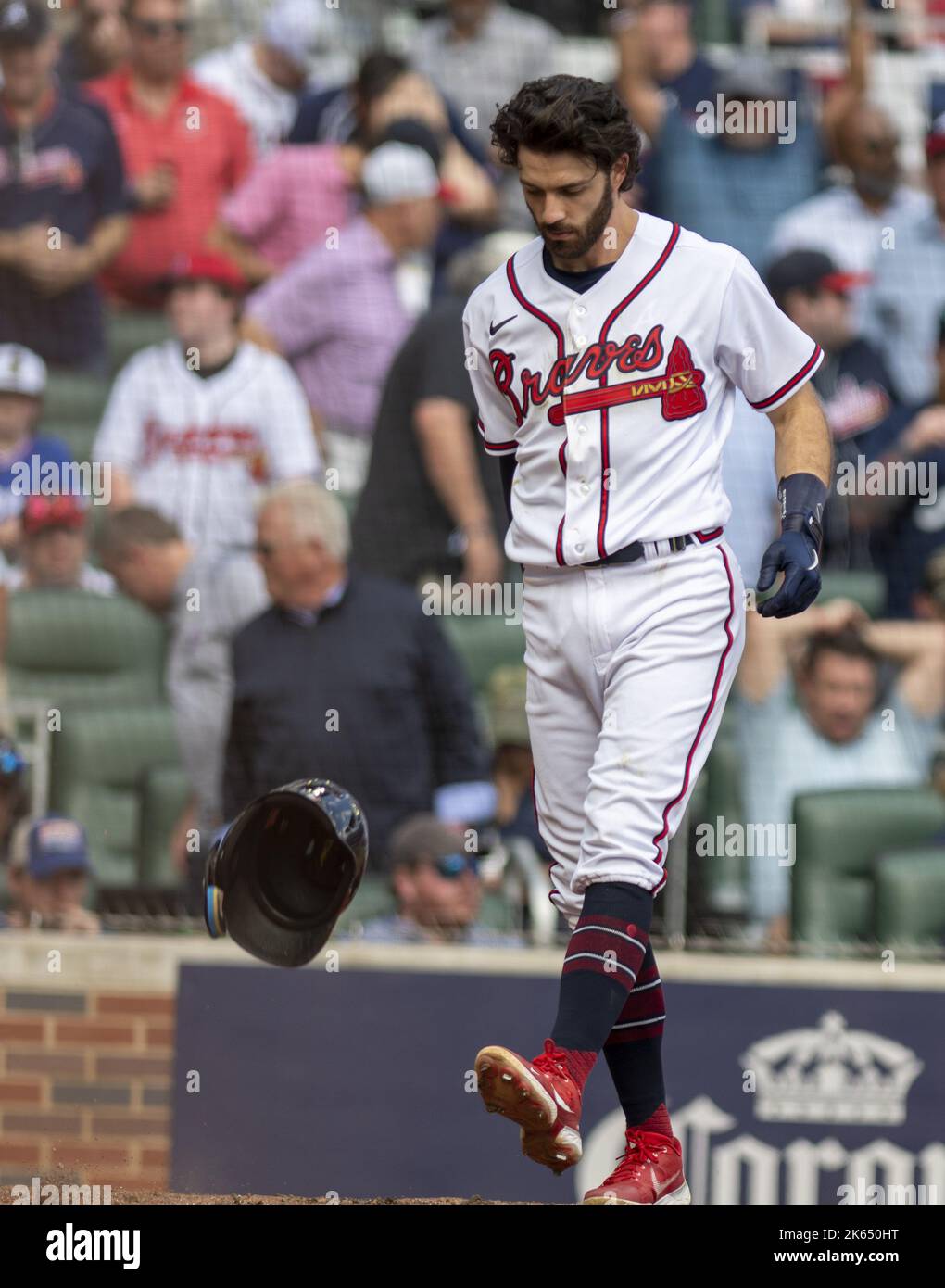 Atlanta, United States. 11th Oct, 2022. Atlanta Braves Dansby Swanson ...