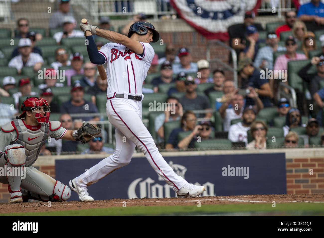 Atlanta, United States. 11th Oct, 2022. Atlanta Braves Matt Olsen ...