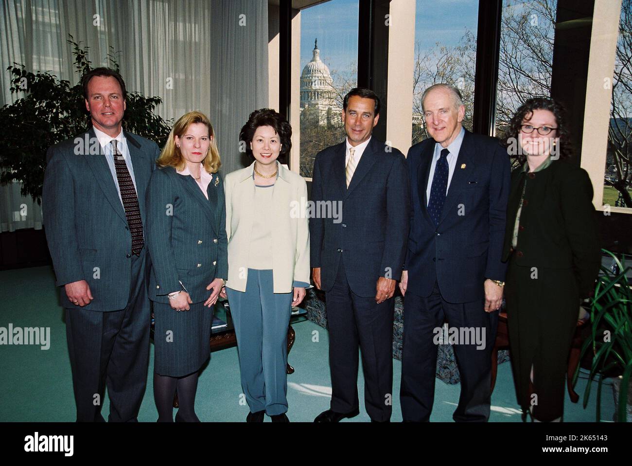 Office of the Secretary - Secretary Elaine Chao with Chairman Boehner ...
