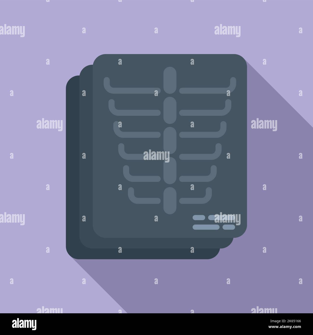 Child doctor hospital xray Stock Vector Images - Alamy