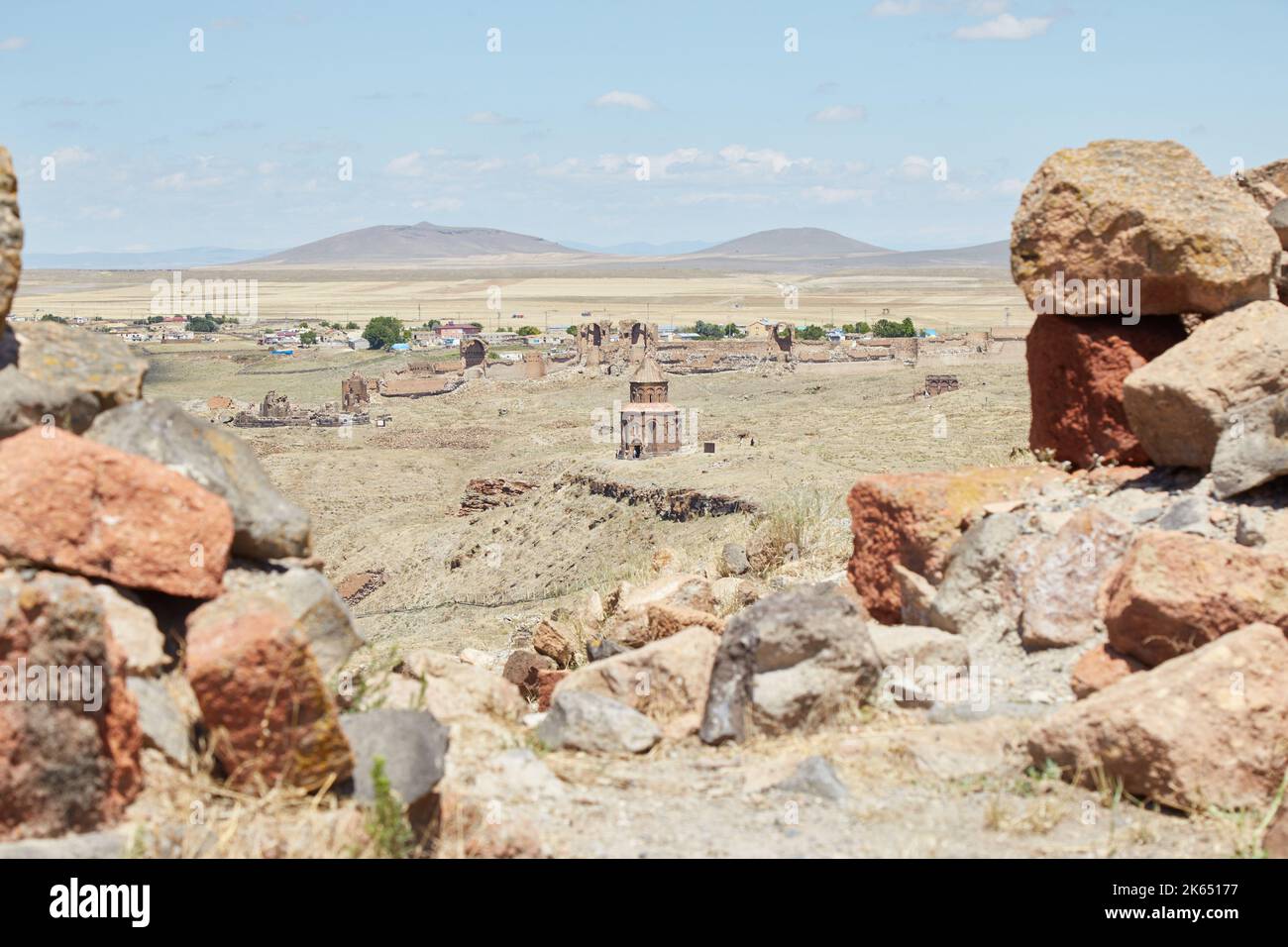 The Citadel of the Ancient Armenian Capital of Ani Stock Photo - Alamy
