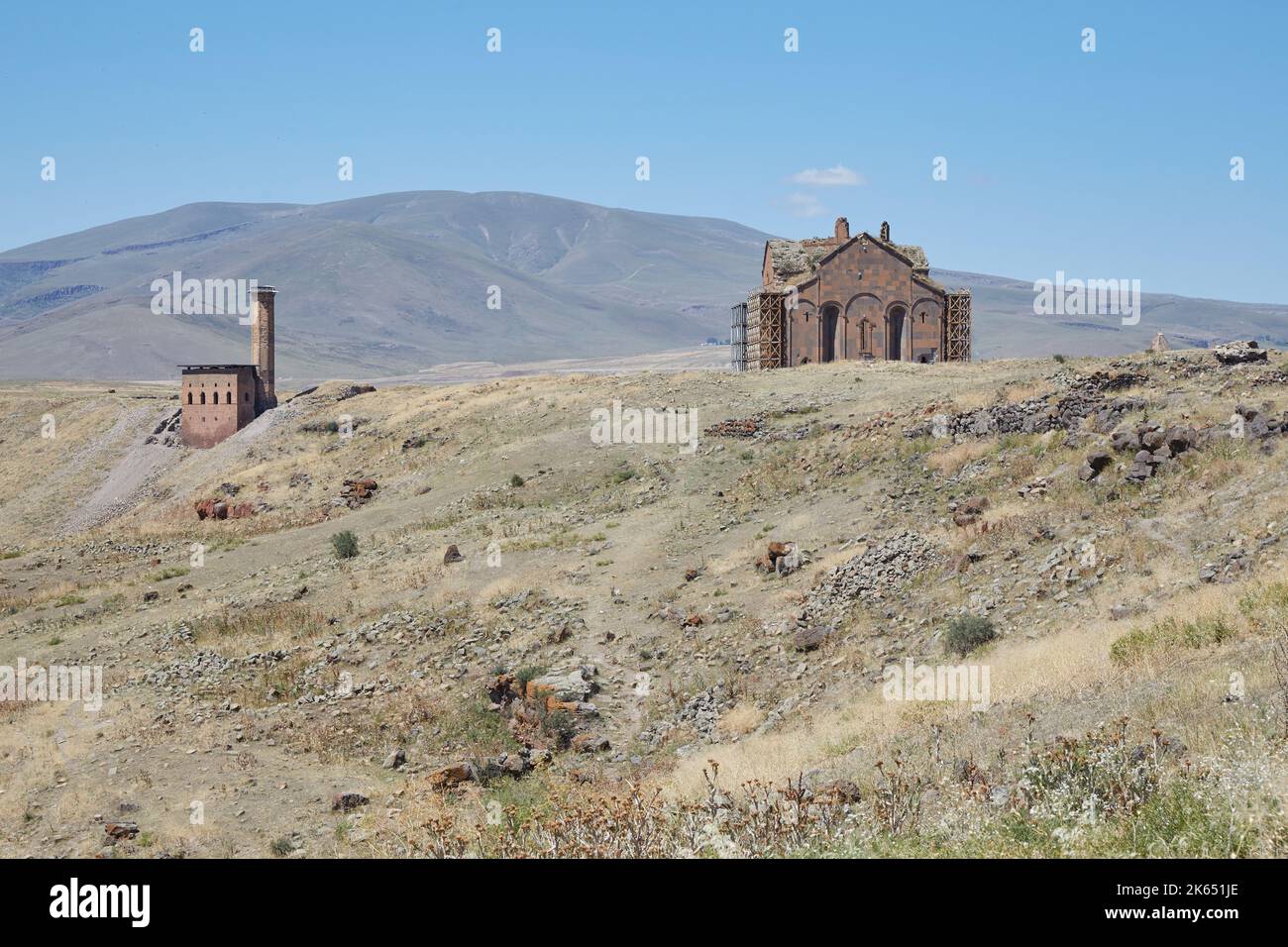 The Cathedral of Ani, the Ancient Armenian Capital Stock Photo - Alamy