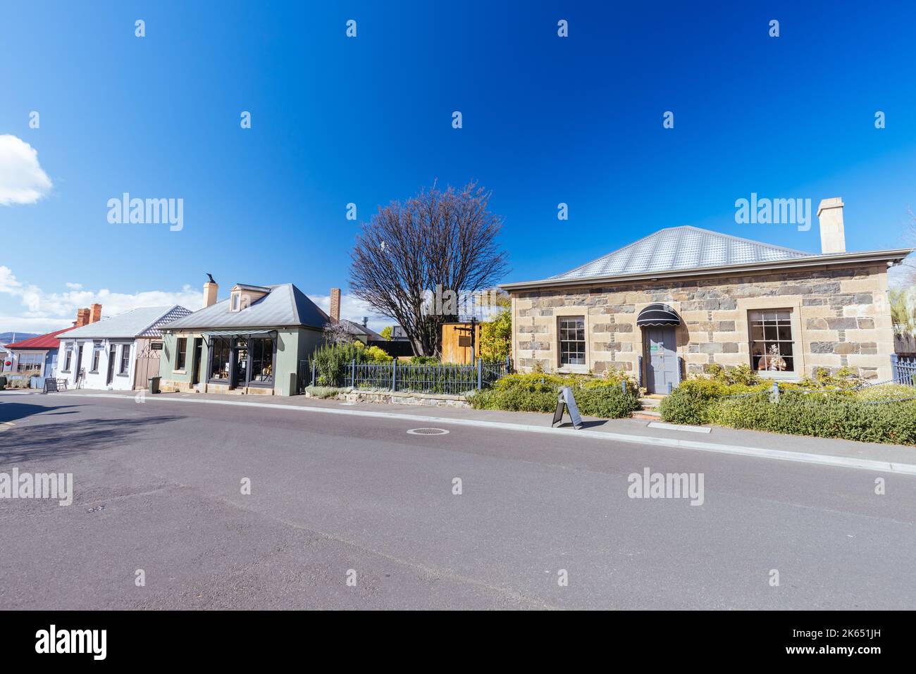 Battery Point Architecture in Hobart Tasmania Australia Stock Photo - Alamy